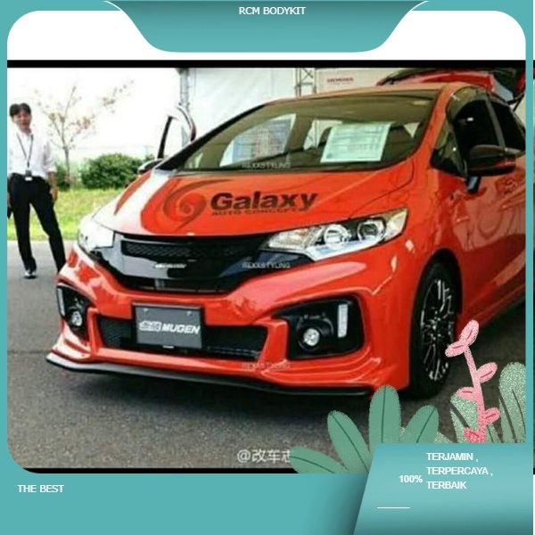 Jual BUMPER jazz gk 5 - bodykit material duraflex | Shopee Indonesia