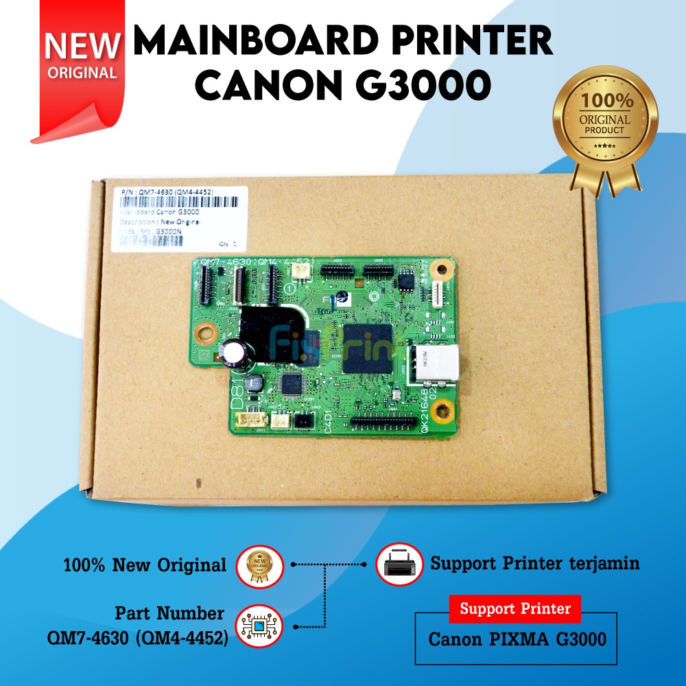 Jual Mainboard Printer Canon G3000 Motherboard Canon G3000 Logic Board ...