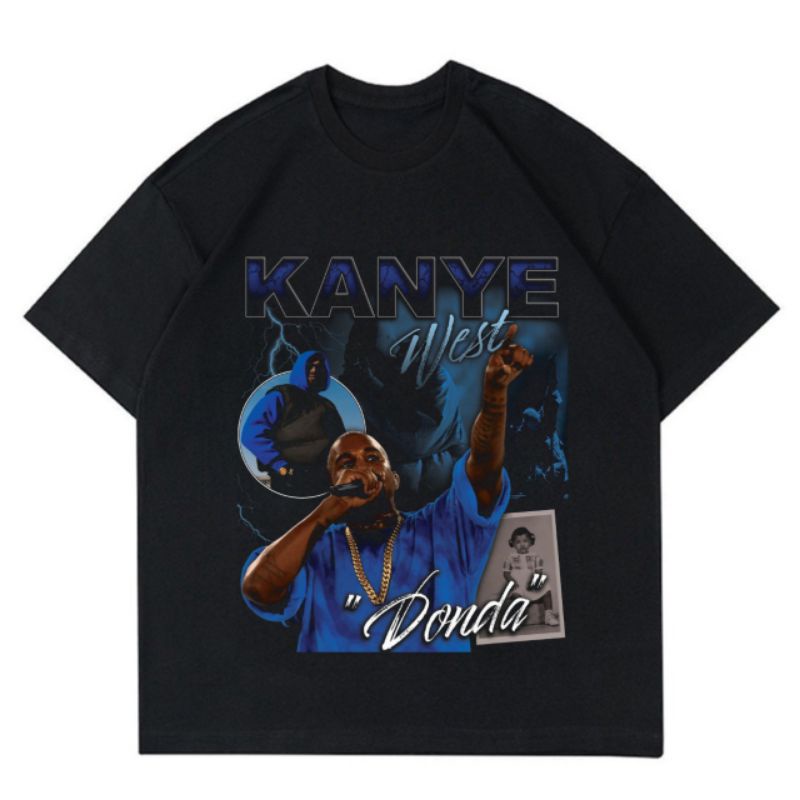 Jual KAOS RAP KANYE WEST | DONDA | HIPHOP RAPPER BAJU TSHIRT BOOTLEG ...