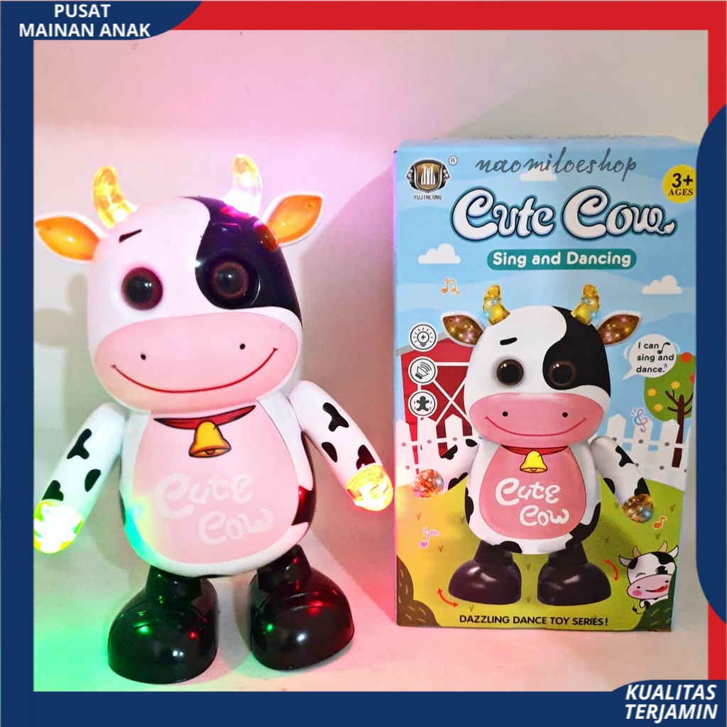 Jual Mainan Sapi-Mainan Robot-Mainan Robot Murah-Dancing sapi cute Cow ...