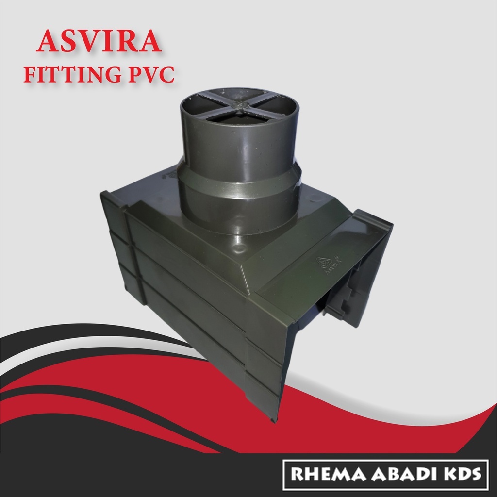 Jual Fitting Sambungan Pralon Pipa Pvc - Corong Talang Air - ASVIRA ...