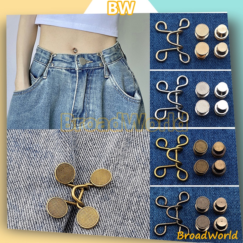 Jual Kancing Jeans Kait / Kancing Jeans Adjustable / Set Kancing ...