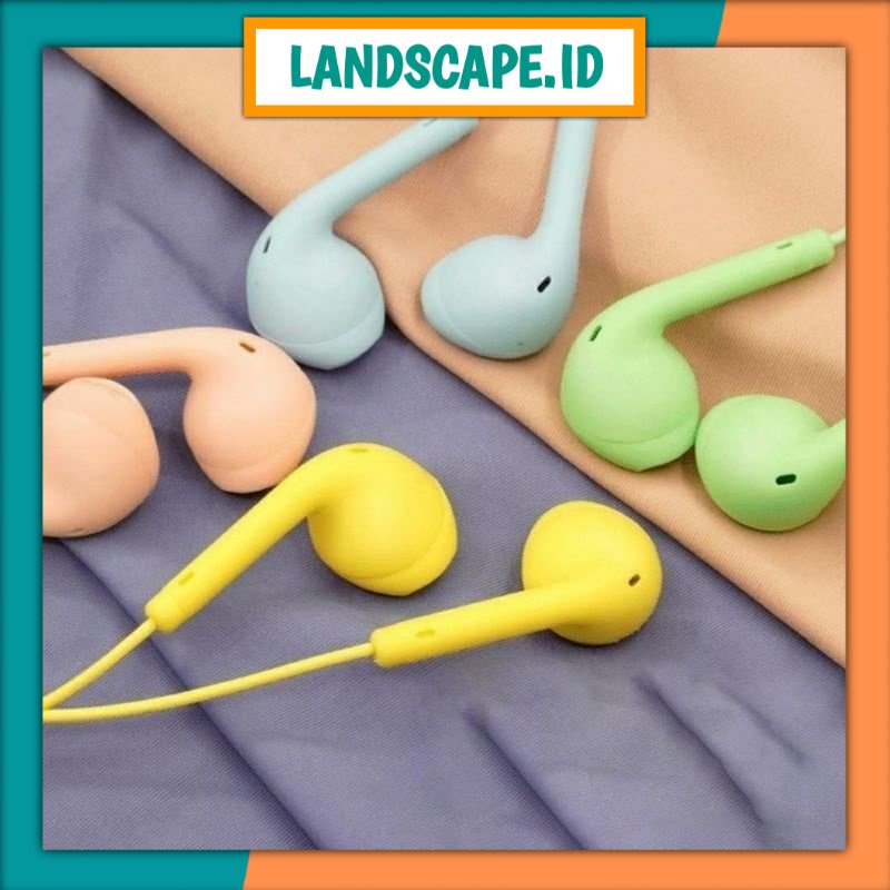 Jual LS HEADSET MACARON U19 Hifi Stereo Extra Bass Handsfree Matte ...