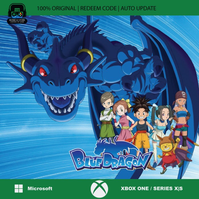 Jual blue dragon Xbox One Series X|S Original Redeem Code Game | Shopee ...