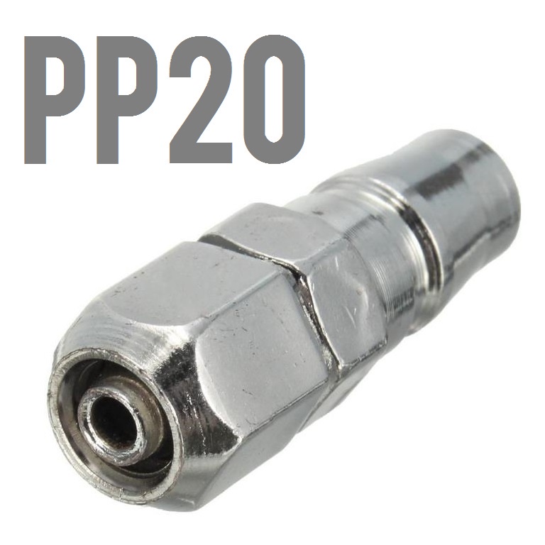 Jual QUICK COUPLER PP20 sambungan selang udara angin kompresor konektor ...