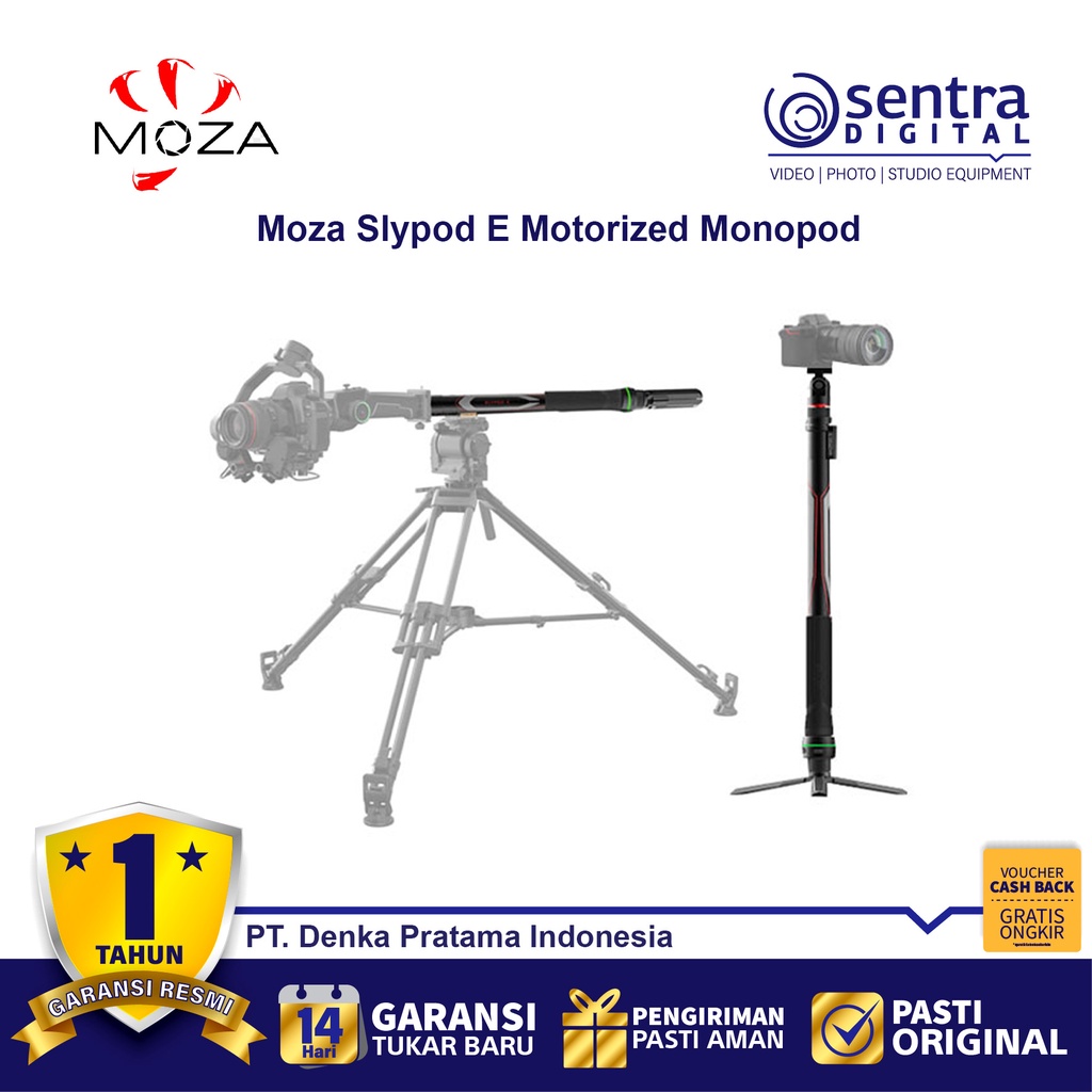 Jual Moza Slypod E Motorized Monopod | Shopee Indonesia