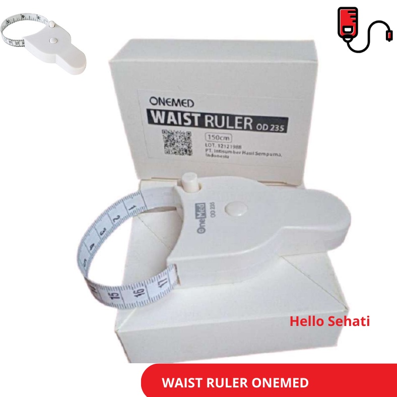 Jual Onemed Waist Ruler Alat Ukur Lingkar Pinggang Lingkar Perut ...