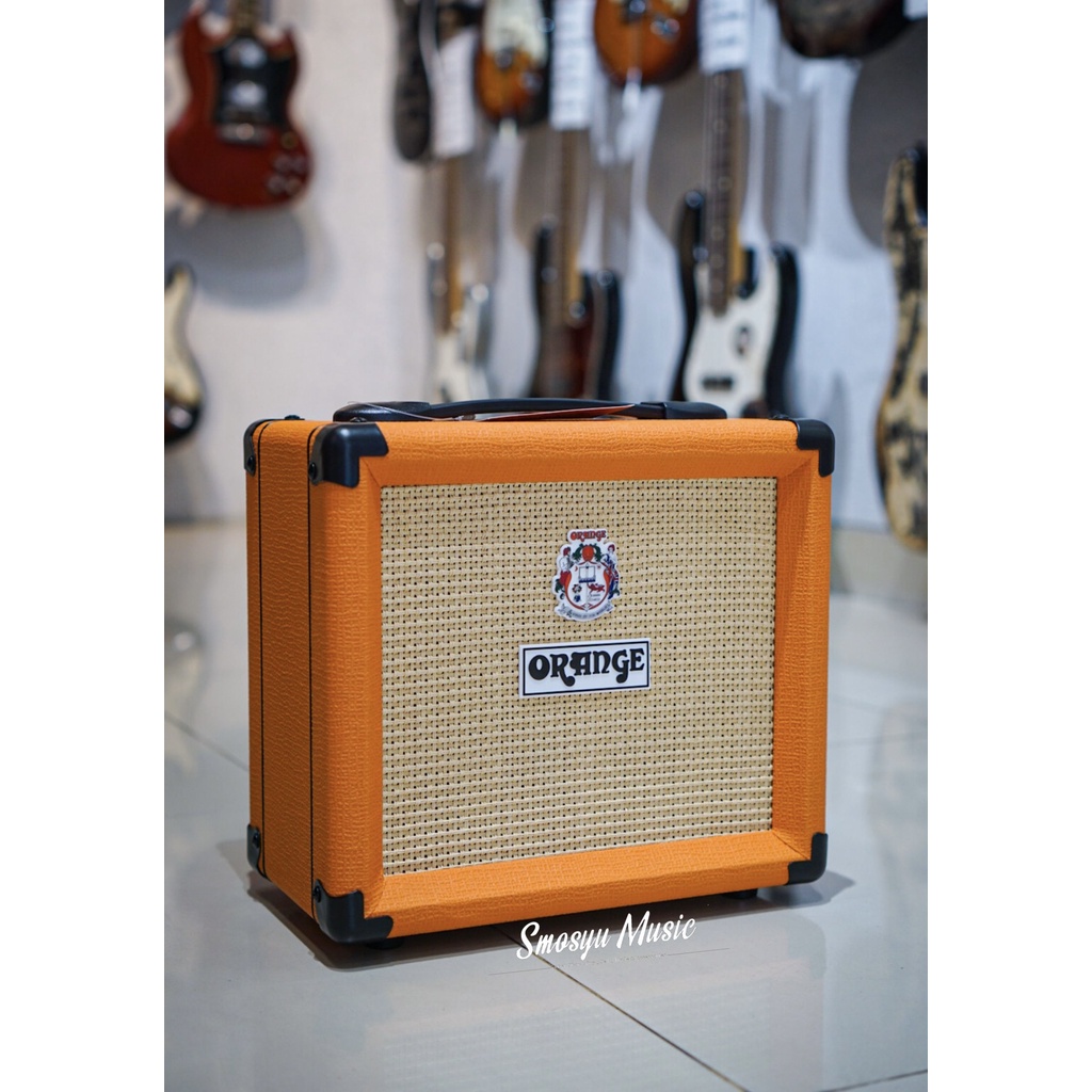 Jual Ampli Orange Crush 12 Single Channel Solid State Crush 1X6 Combo With Cabsim Headphone Out ...