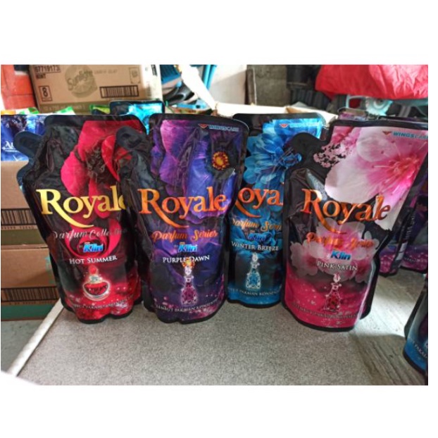 Jual So Klin Royale Softener Pewangi Pakaian 650ml | Shopee Indonesia