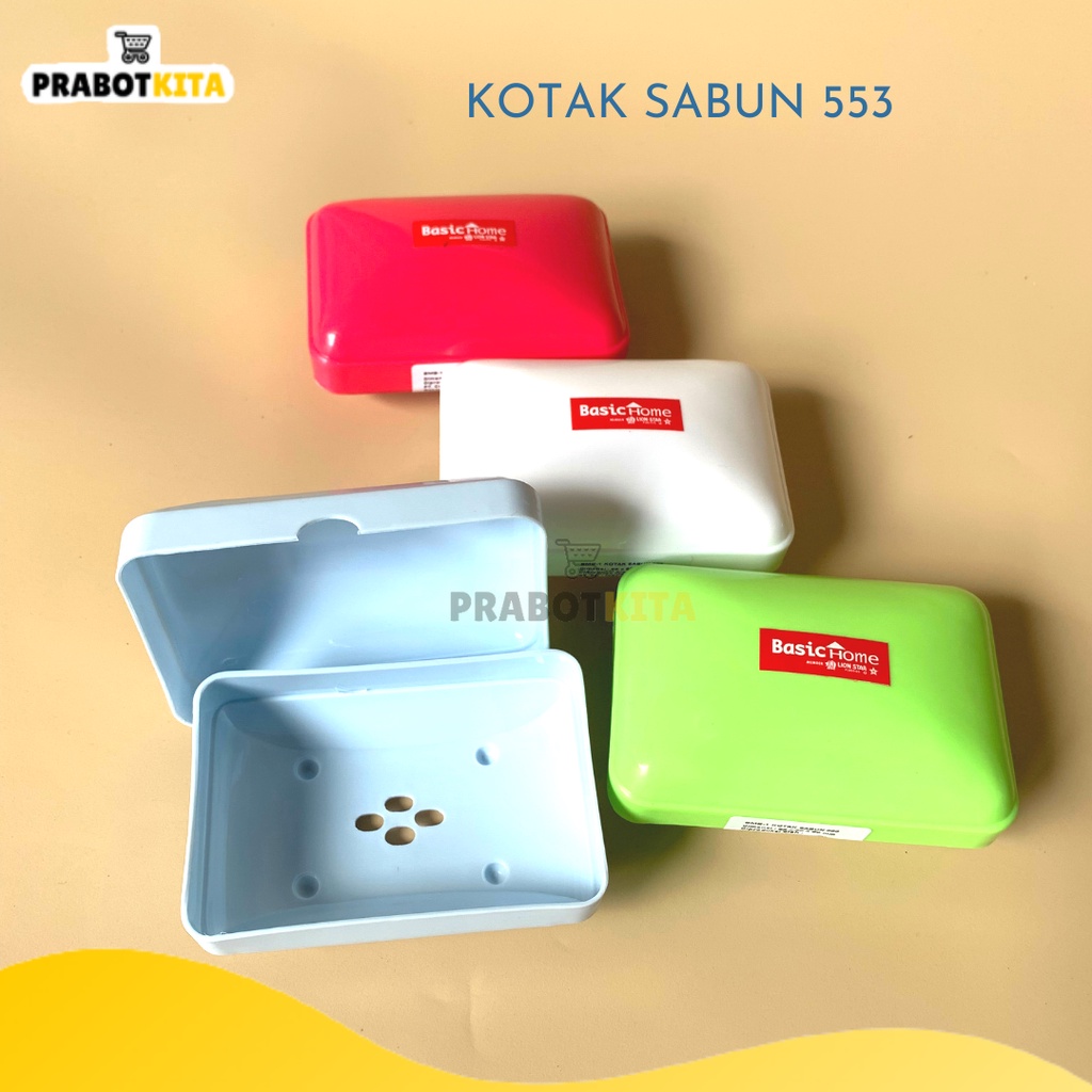 Jual Tempat Sabun Batang Warna / Kotak Sabun Plastik Tebal / Alat Kamar ...