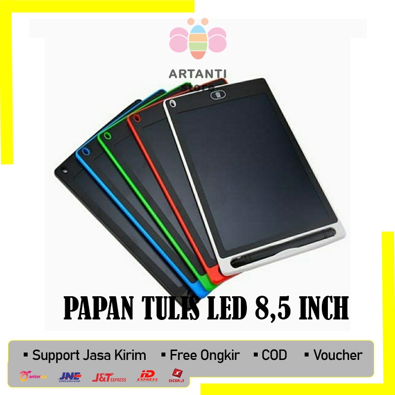 Jual Mainan Tab LCD Tablet Papan Tulis Hapus Anak 8,5 Inch | Shopee ...