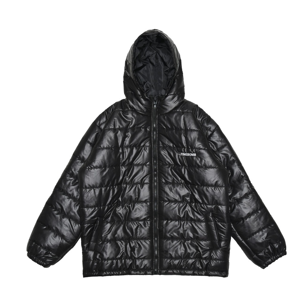 Jual TIMEBOMB JACKET | Puffer Coat Jaket | Jaket Puffer Hitam ...