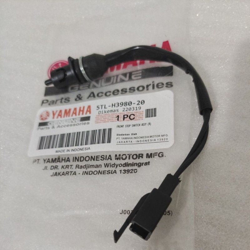 Jual COD Switch Swit Rem Depan Front Stop Switch Assy Yamaha Mio - Vega ...