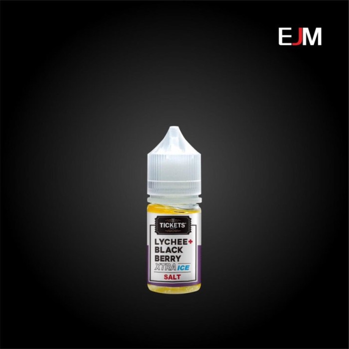 Jual TICKET SERIES EXTRA ICE LIQUID SALTNIC TICKET SERIES 30ML 100% ...