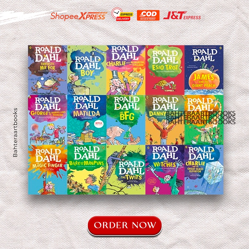 Jual The Roald Dahl Collection - 16 volume boxed set (English) | Shopee ... Jual The Roald Dahl Collection - 16 volume boxed set (English) | Shopee ...