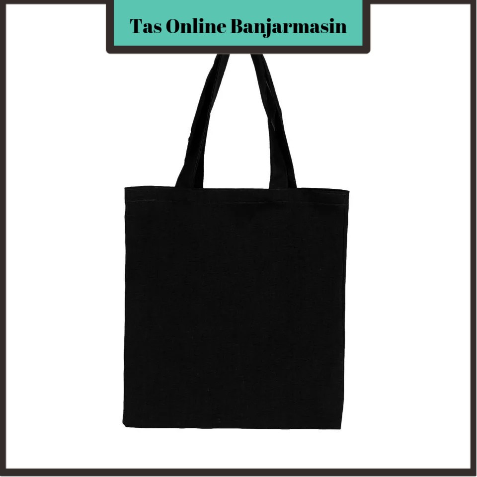 Jual TOTE BAG POLOS - Tas Tote Bag Wanita / Tote Bag Pria / Totebag Pakai Resleting / Totebag ...