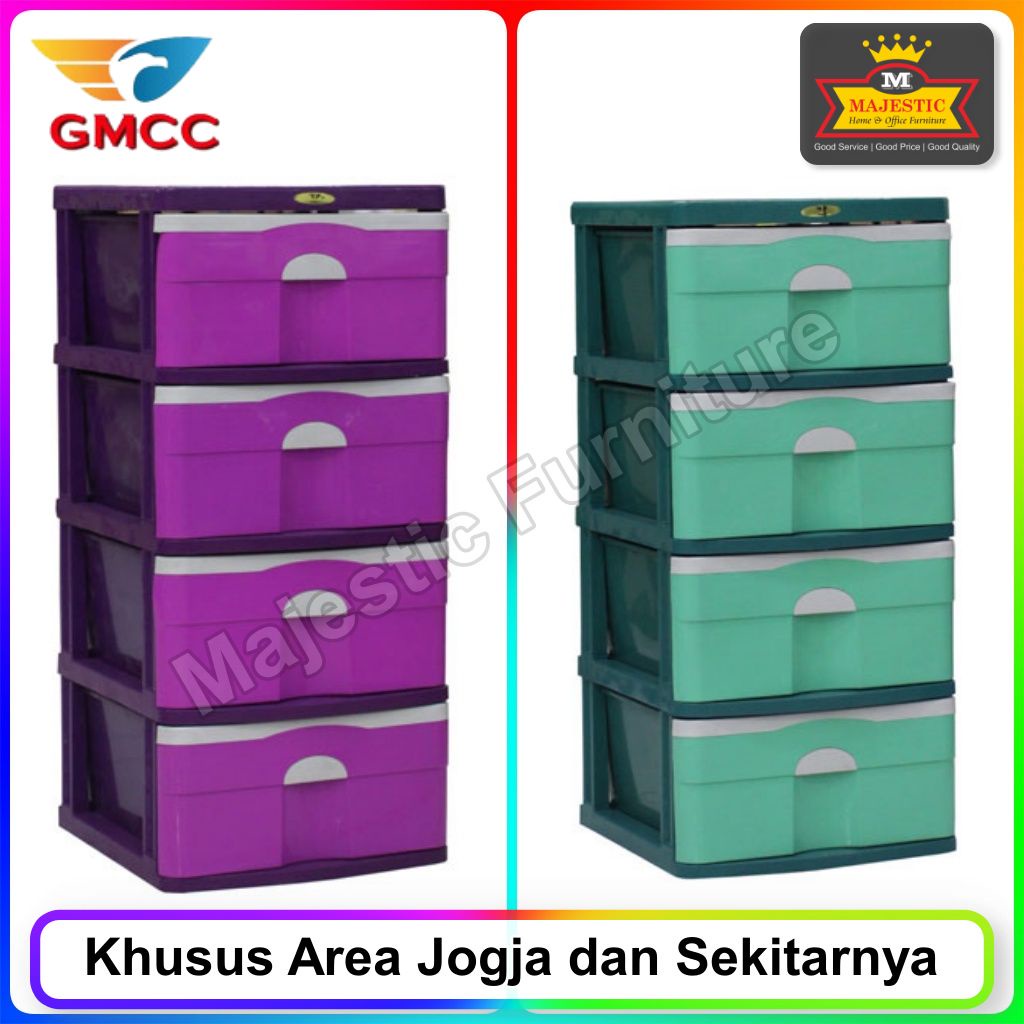 Jual Lemari/Countainer Plastik Garuda Susun 4 - Sakura S4 - Jogja ...