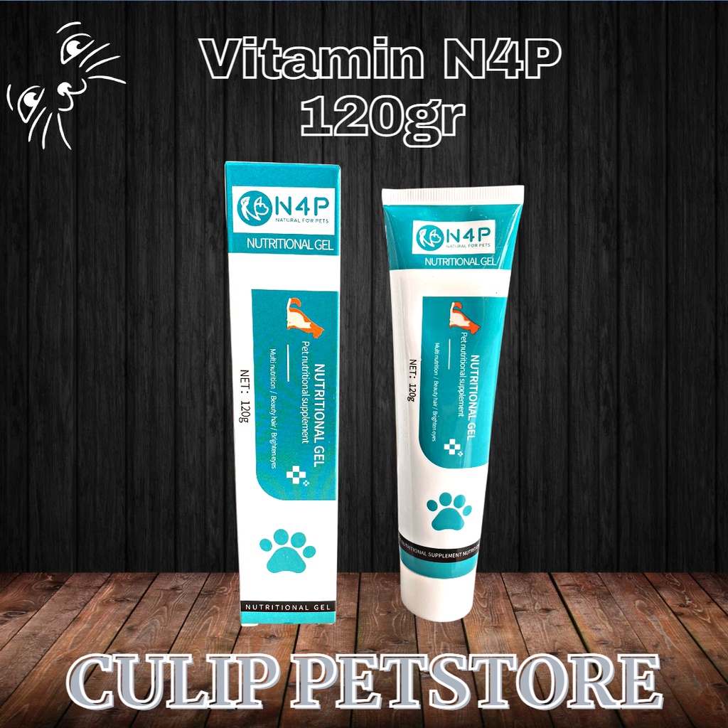 Jual Vitamin N4P Nutritional gel 120gr Suplement Anjing Kucing Nutriplus Multivitamin imp 120 gr ...