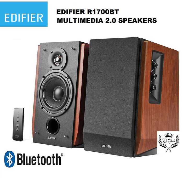 Jual SPEAKER EDIFIER R1700BT BLUETOOTH BOOKSHELF SPEAKERS 2.0 - 66W RMS ...
