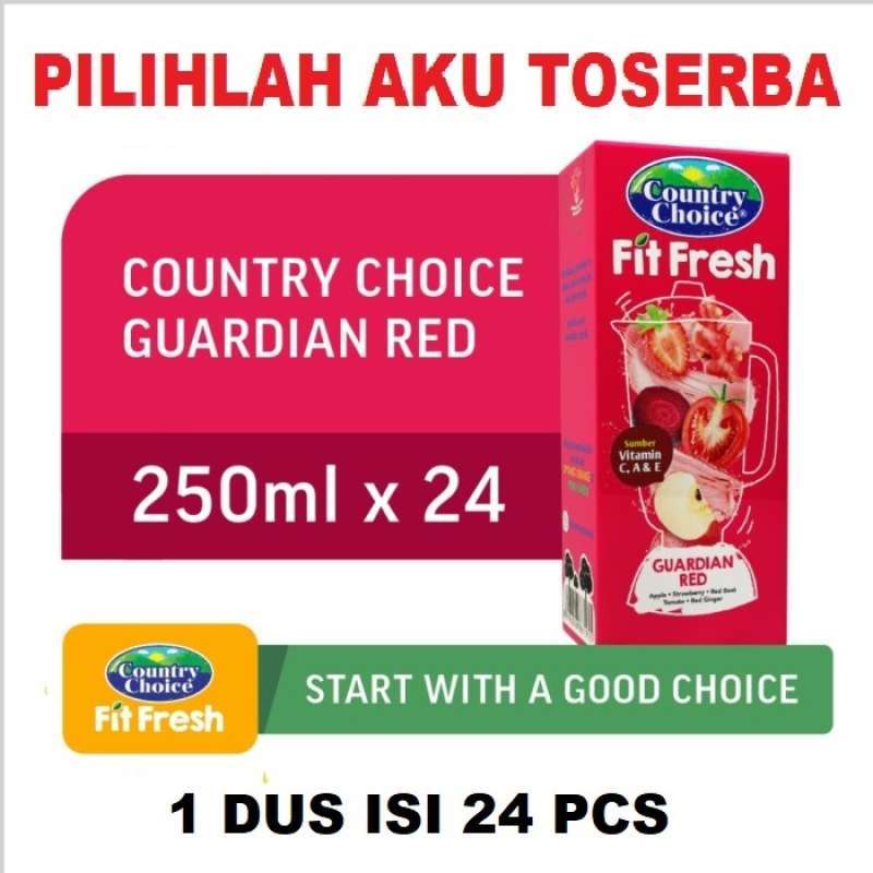 Jual Country Choice Fit Fresh GUARDIAN RED 250 ml - ( HARGA 1 DUS ISI ...