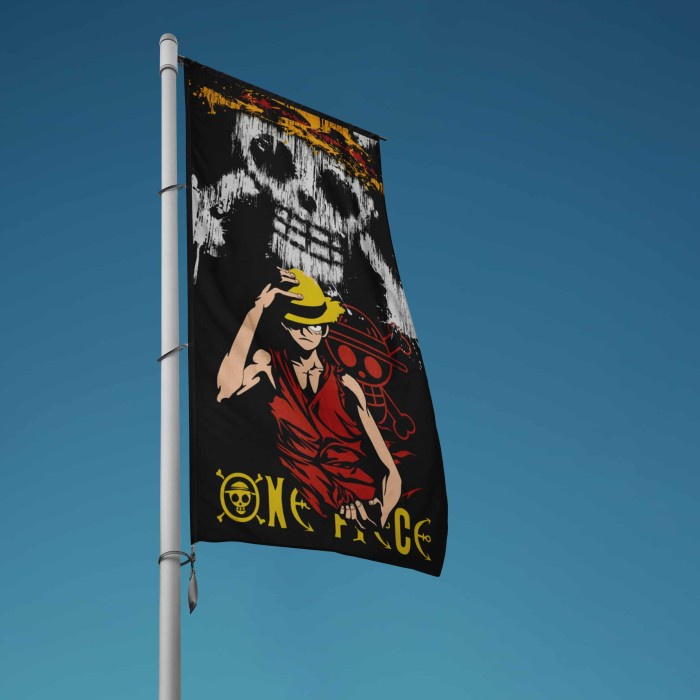 Jual BENDERA ONE PIECE STRAW HAT LUFFY BAJAK LAUT ANIME - WARNA/POP ART ...