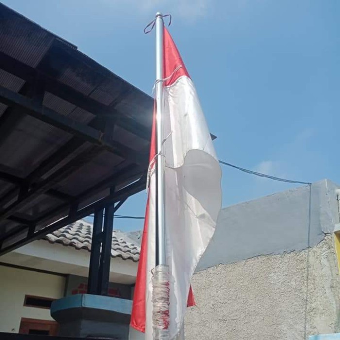Jual tiang bendera stainless steel outdoor | Shopee Indonesia
