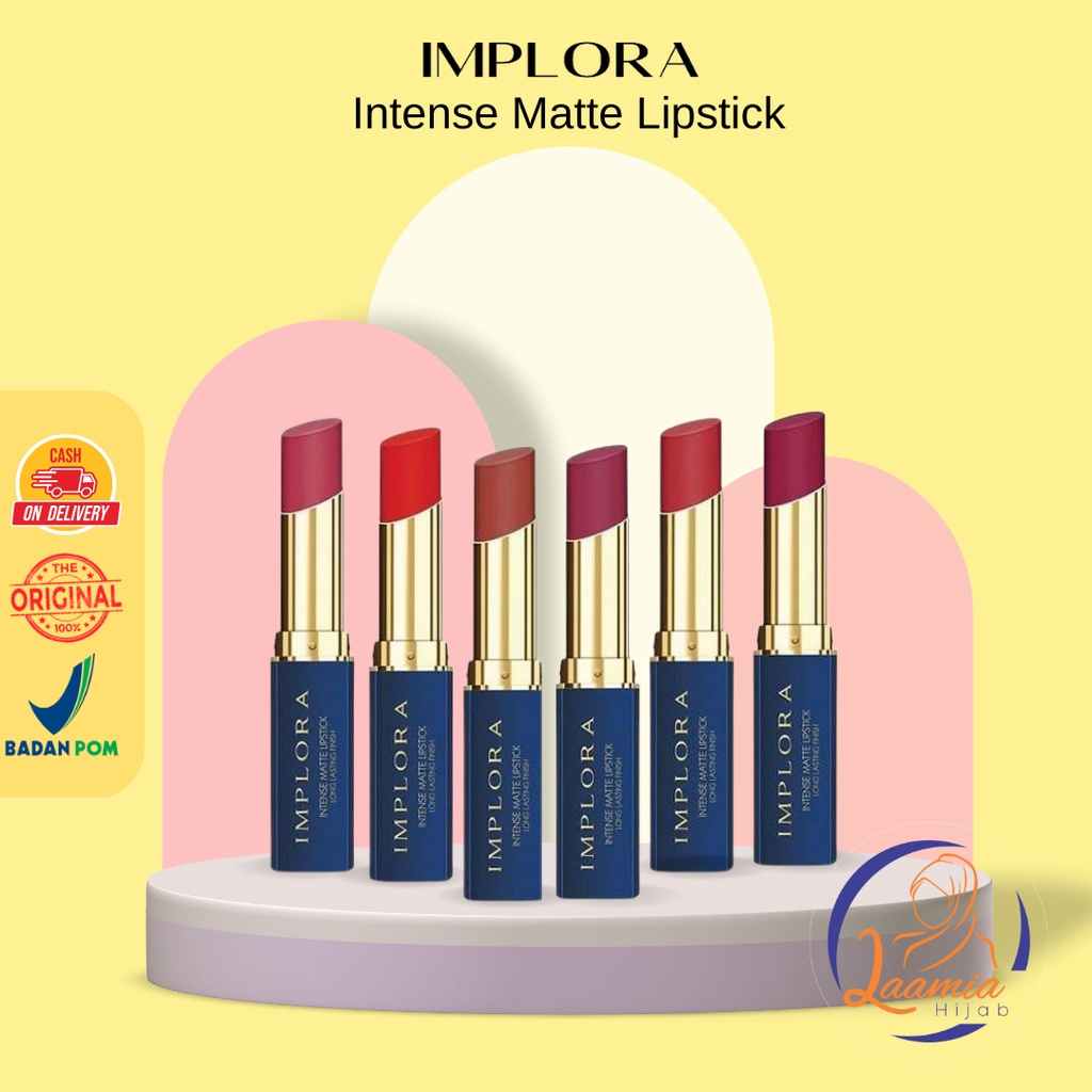 Jual Najmia 2 - Implora Intense Matte Lipstick/Lipstik Implora Murah ...