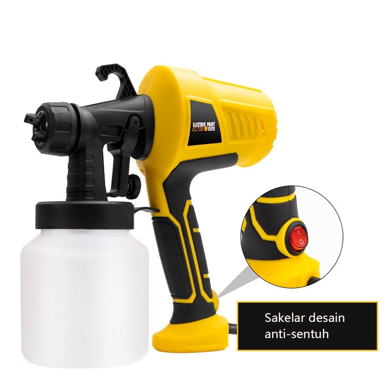 Jual alat cat semprot listrik 450W 800ML Pistol semprot listrik ...