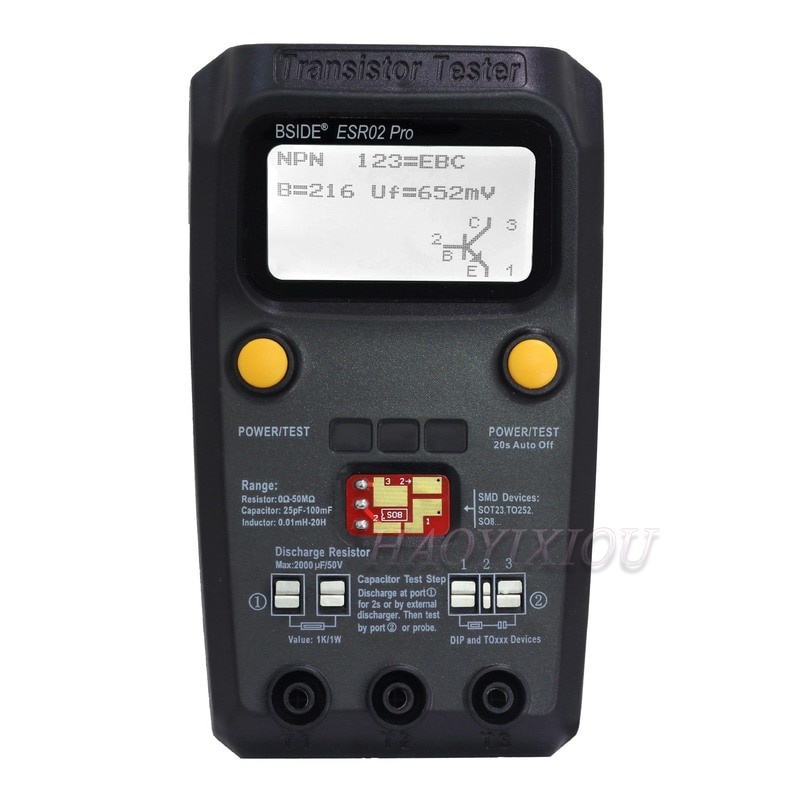 Jual PREORDER BSIDE Digital Transistor ESR02 PRO Tester SMD Components ... Jual PREORDER BSIDE Digital Transistor ESR02 PRO Tester SMD Components ...