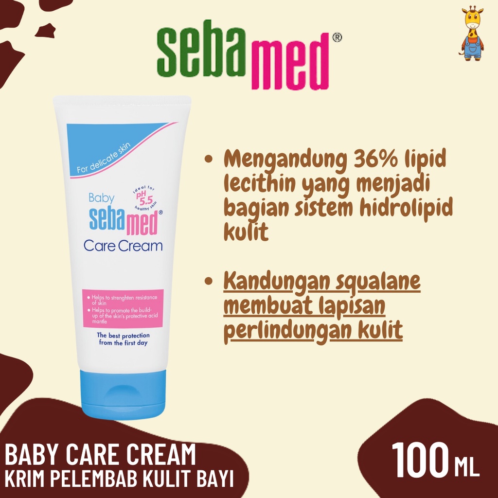 Jual SEBAMED BABY Care Cream 100ml - Krim Kulit Bayi | Shopee Indonesia