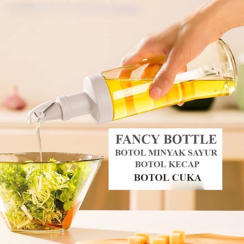 Jual Fancy Glass Oil Bottle / Botol Minyak Goreng Kecap Cuka / Botol ...