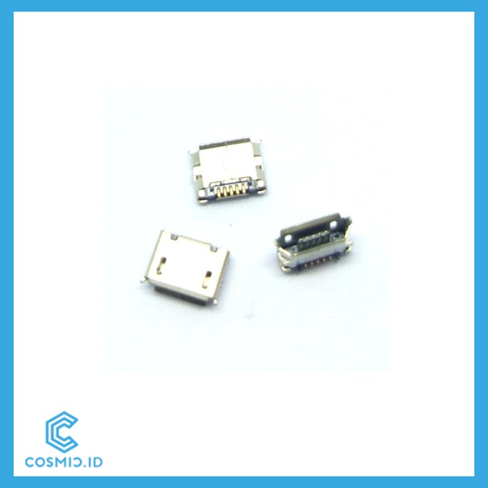 Jual Micro USB Type B Port SMT SMD High Quality | Shopee Indonesia