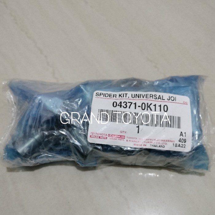 Jual Cross Joint Innova Fortuner Hilux Joint Kopel Original 04371-0K110 ...