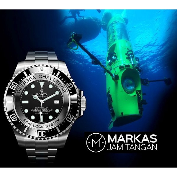 Jual Jam Tangan Pria - Arloji Rolex PREMIUM DeepSea Challenge Limited ...