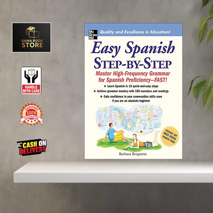 Jual Easy Spanish Step By Step - Barbara Bregstein (English) | Shopee ...