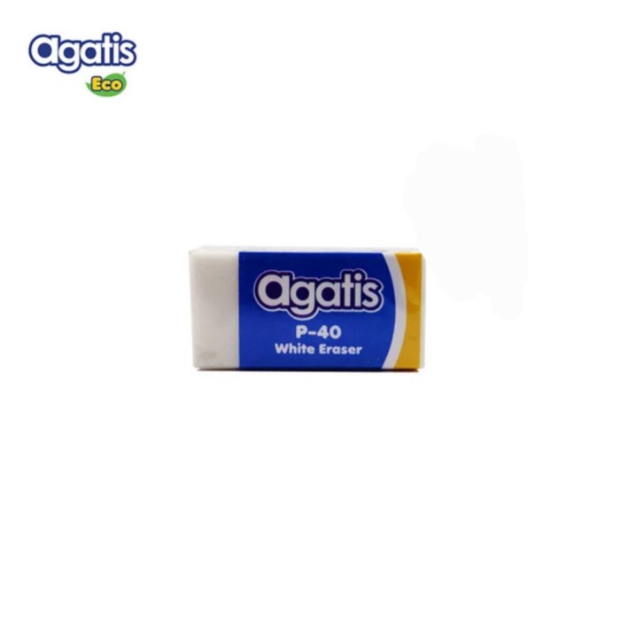 Jual Penghapus AGATIS Putih Kecil P-40 | Shopee Indonesia