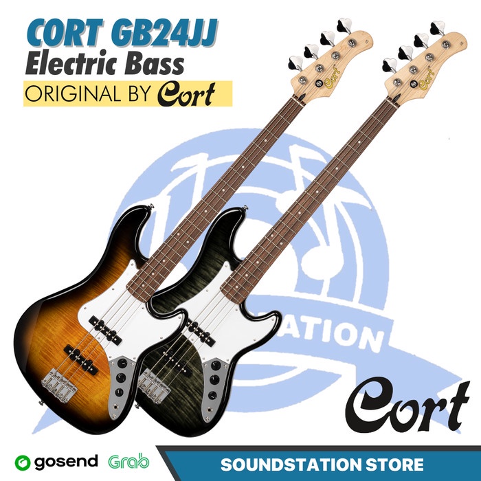 Jual CORT GB24JJ Electric Bass Guitar | Listrik Elektrik GB24 | Shopee ...