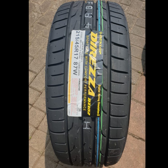 Jual Ban Mobil Dunlop Direzza DZ102 Size 215/45 R17 - Untuk Ban Mobil Mazda 6, BRZ & S2000 tahun ...