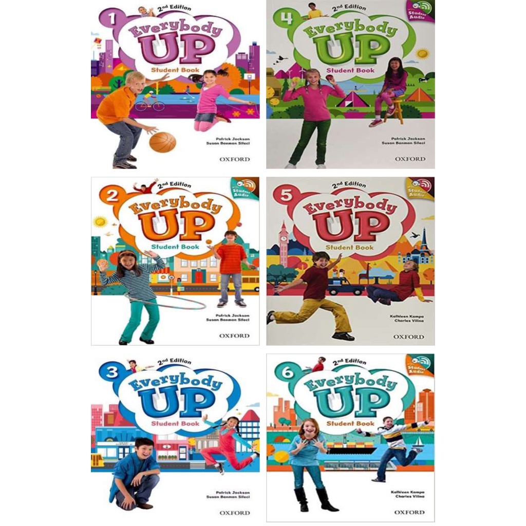 Jual Oxford Everybody UP 1 - 6 / Student Book / 2nd Edition / Full ...
