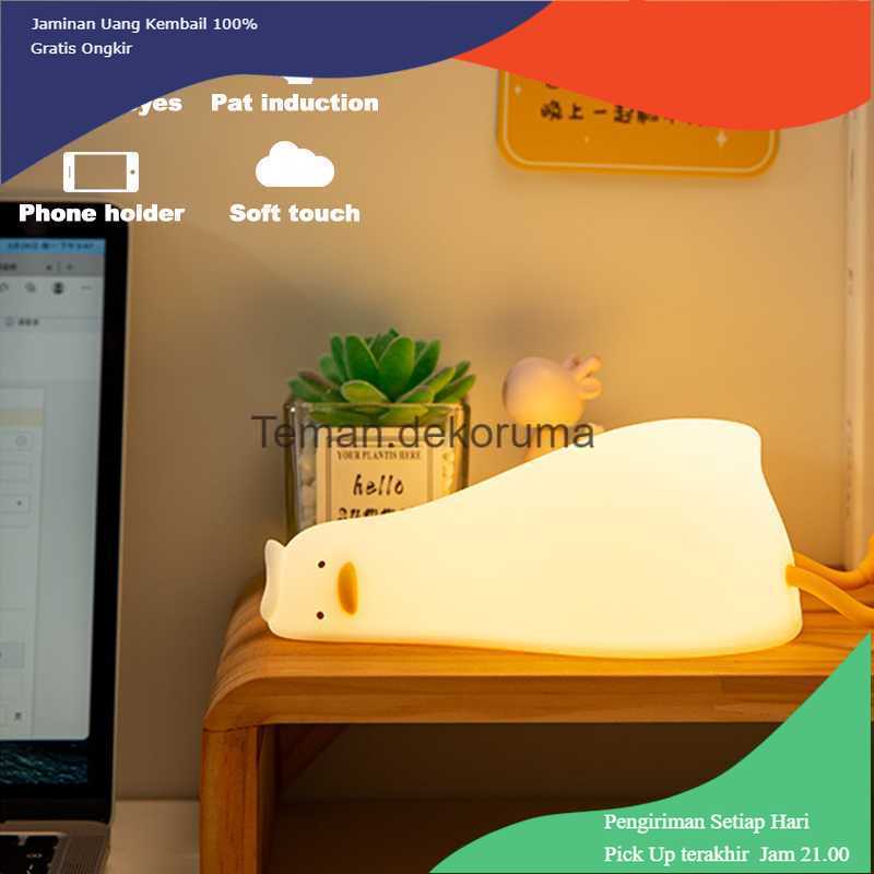 Jual TD - LMP DADA Duck Lampu Tidur LED Bebek Squeeze Phone Holder Warm ...