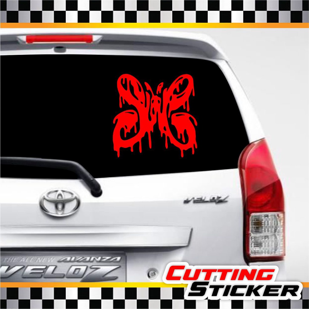 Jual CUTTING STICKER LOGO SLANK BLOOD l STIKER MOBIL MOTOR KEREN ...