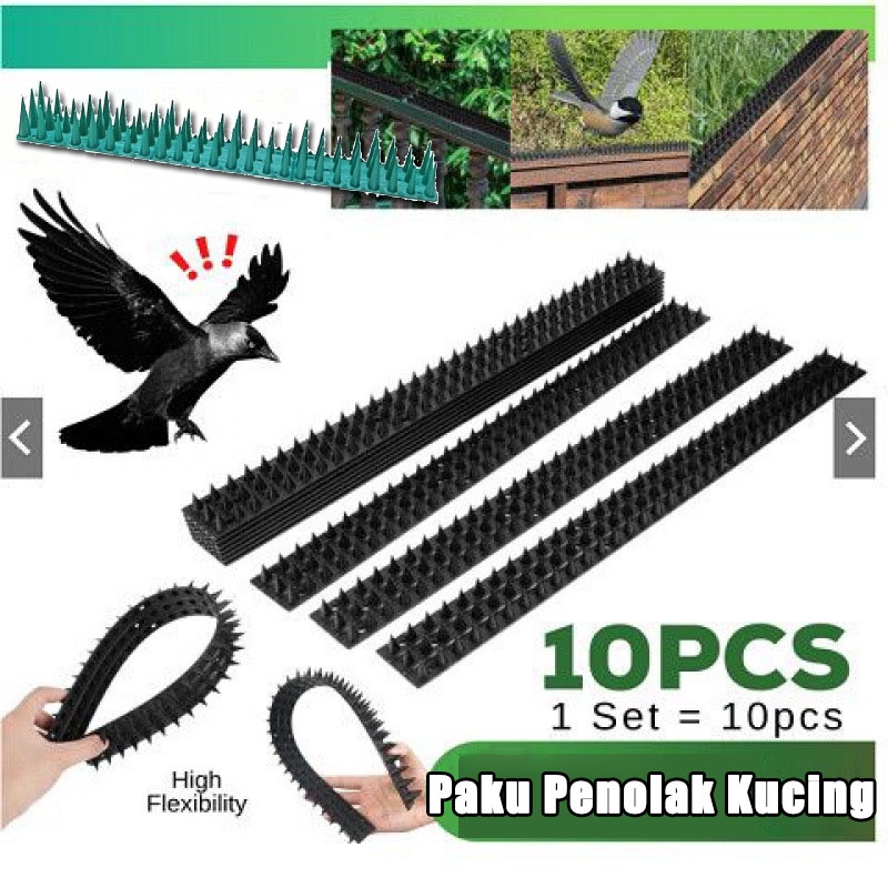 Jual 10PCS Matras Paku Anti Kucing Anjing /Mengusir Hewan Kucing Anti ...
