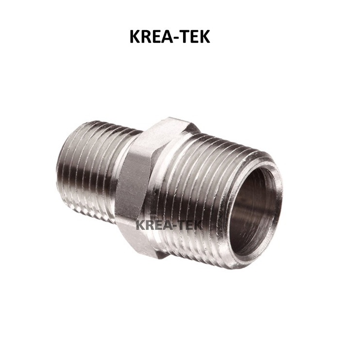 Jual Reducer nipple 1 x 3/4 reducing nepel stainless 304 nipel SS304 Sus | Shopee Indonesia