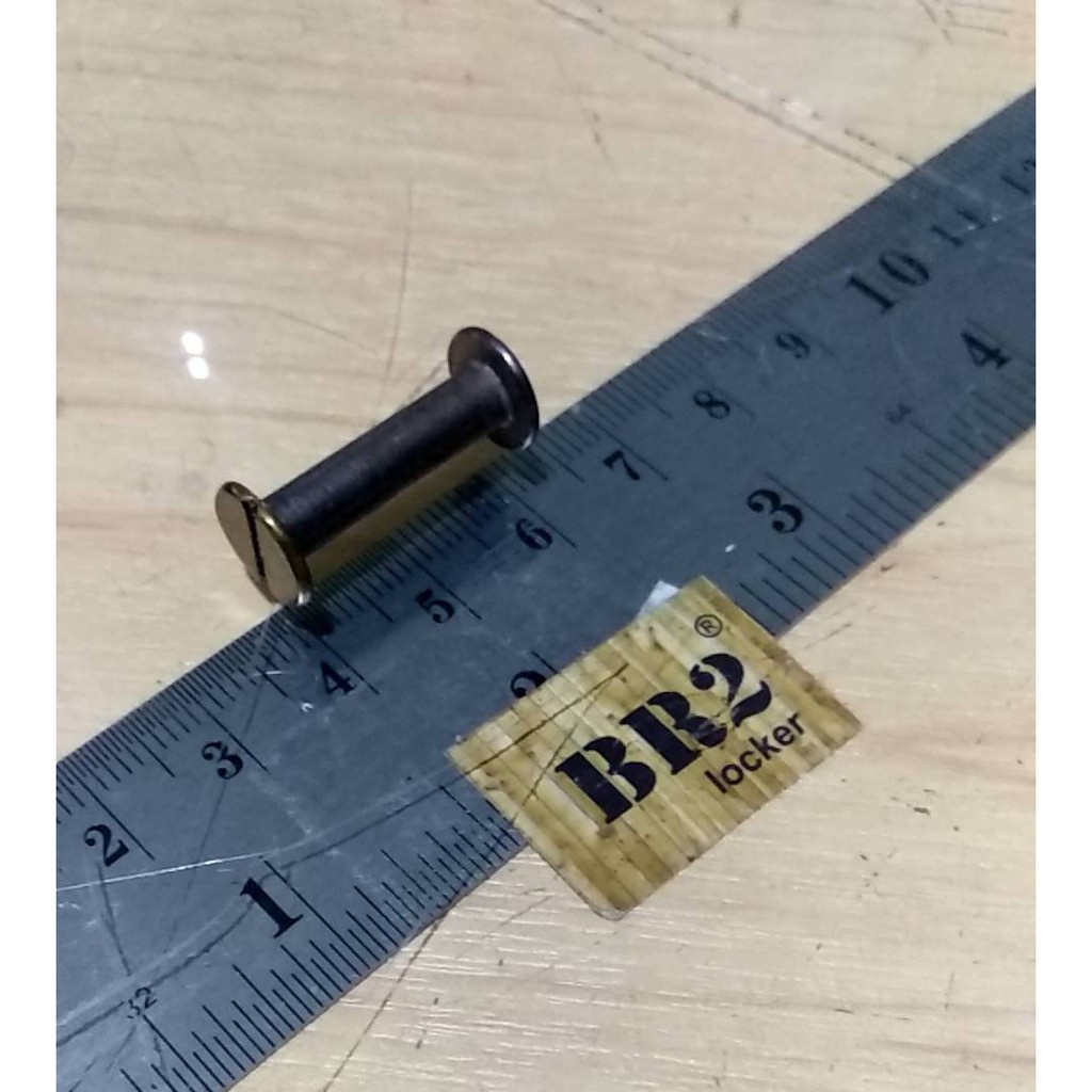 Jual Baut Jilid buku 20 mm (obeng minus) ATG | Shopee Indonesia