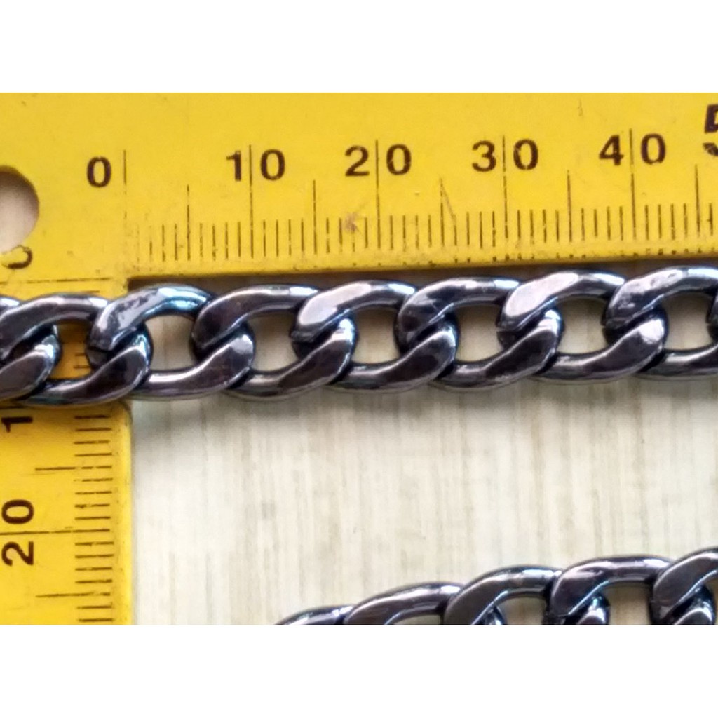 Jual Rantai Besi besar tebal lebar 10 mm warna hitam | Shopee Indonesia