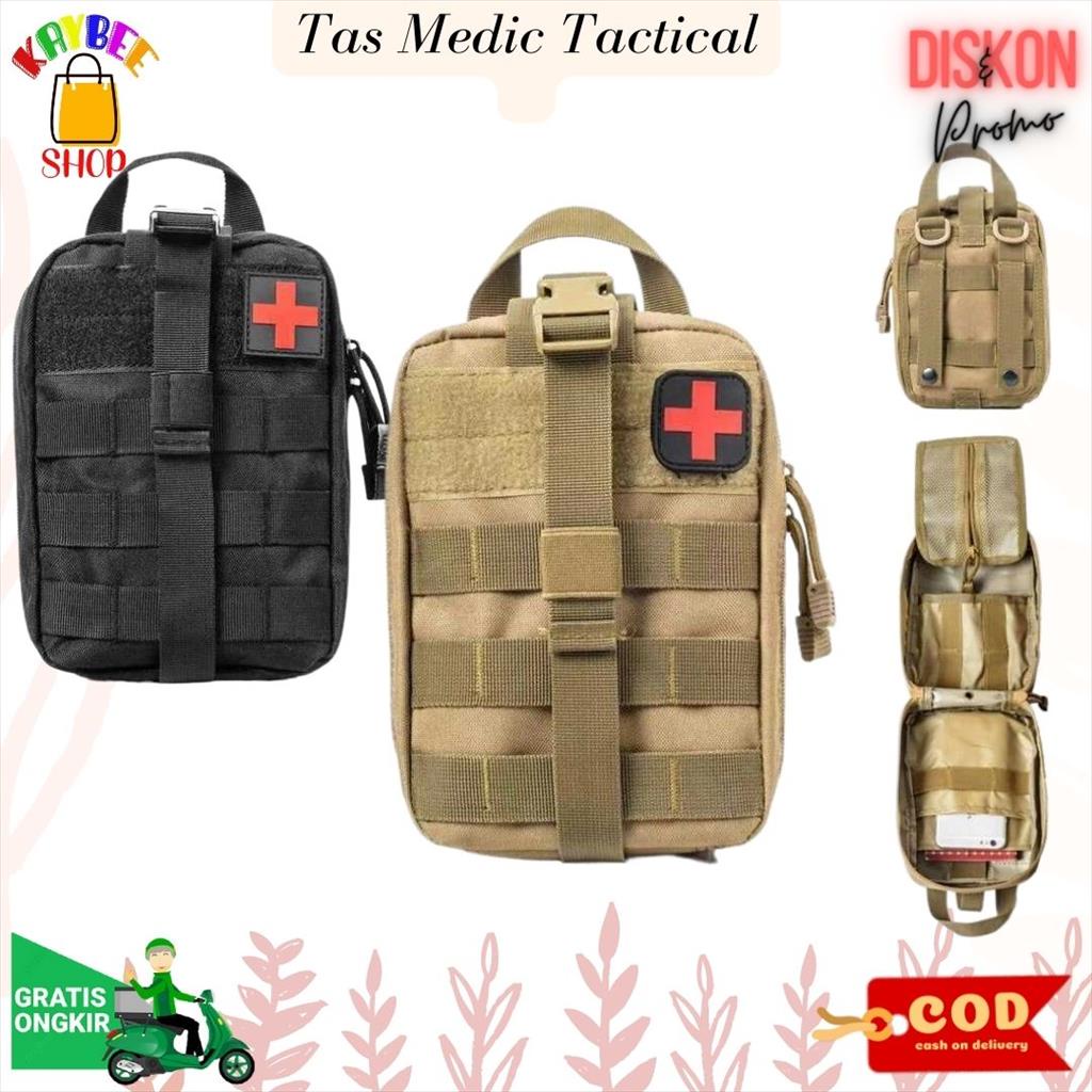 Jual Tas Medis Tactical Selempang Pria First Aid Kit Medical Waist Bag ...