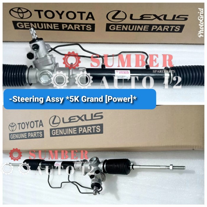 Jual Rack steering assy rack stir toyota kijang 5k power steering asli | Shopee Indonesia