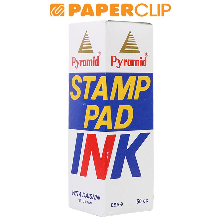Jual TINTA / STAMP INK PYRAMID ESA-9 BLACK | Shopee Indonesia