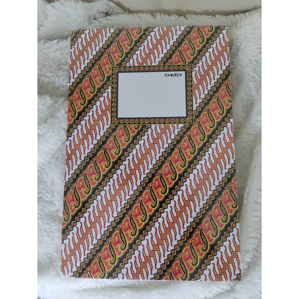 Jual OKEY Buku Folio Hard Cover 100 Lembar | Shopee Indonesia