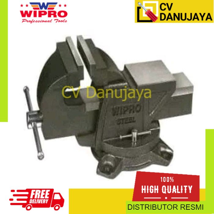 Jual WIPRO Ragum Catok Paron Besi Bench Vice 200MM-CATOK PARON 8 IN ...